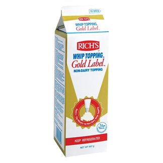 Rich's Whip Topping Gold Label Non-Dairy Topping ริชส์ วิป ทอปปิ้ง โกลด ...