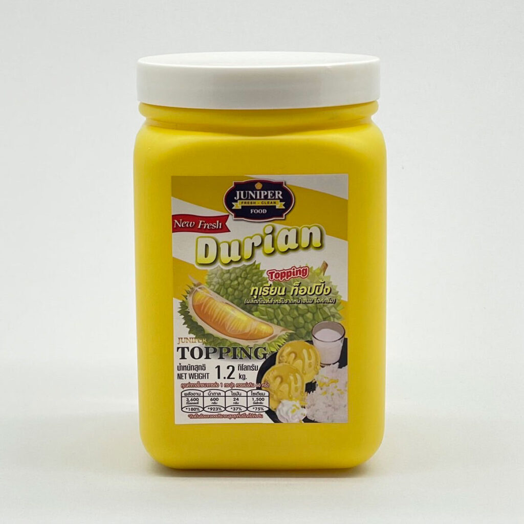 จูนิเปอร์ ทุเรียน ท็อปปิ้ง ขนาด 1.2 กิโลกรัม - DK BakeryMart