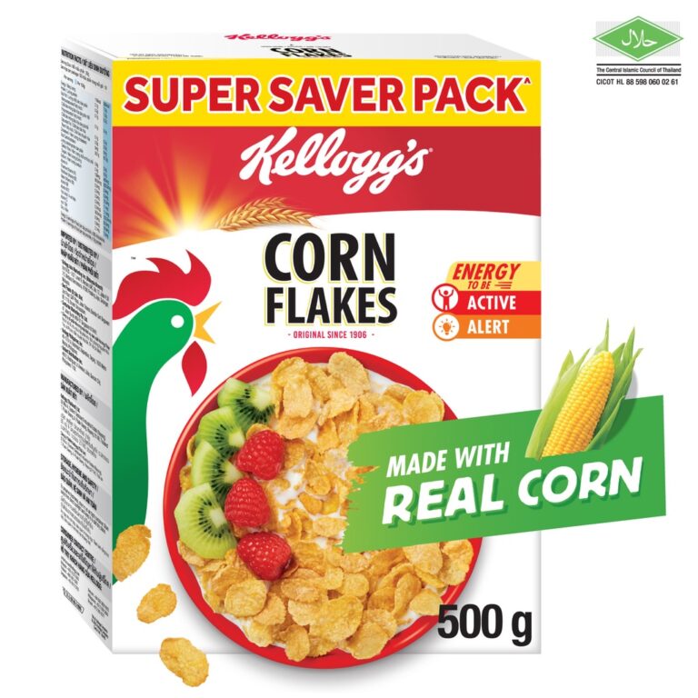 Corn Flakes Kellogg's 500g. - DK BakeryMart